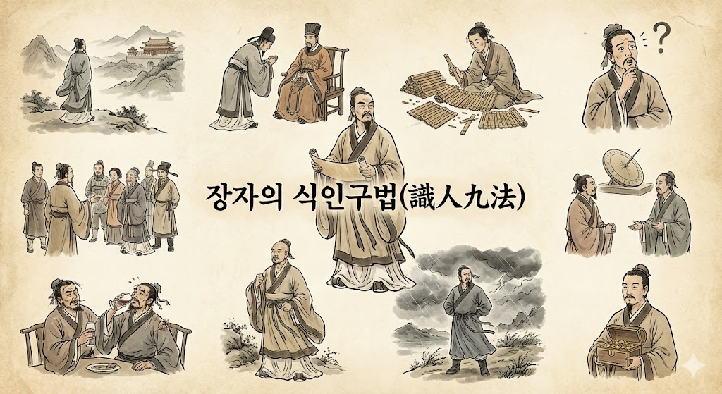 장자의 식인구법(識人九法) - Shining Spirit