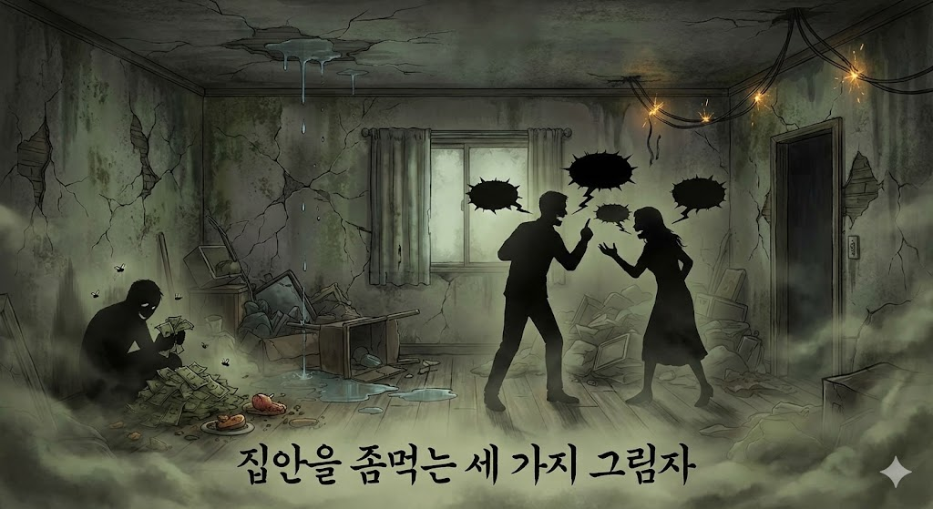 집에 '깨끗하지 않은 것'이 깃들면 나타나는 세 가지 징조 - Shining Spirit
