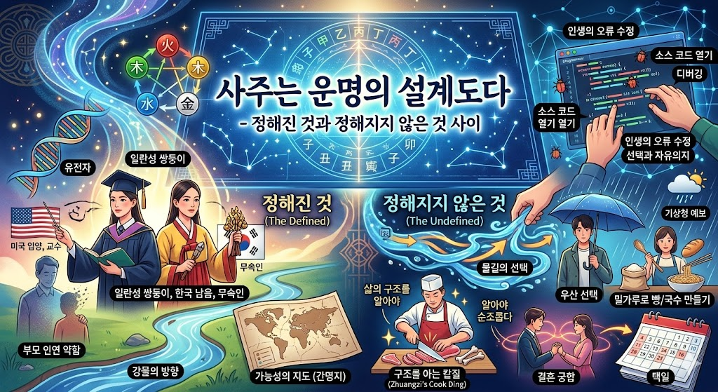 사주는 운명의 설계도다 - 정해진 것과 정해지지 않은 것 사이 - Shining Spirit